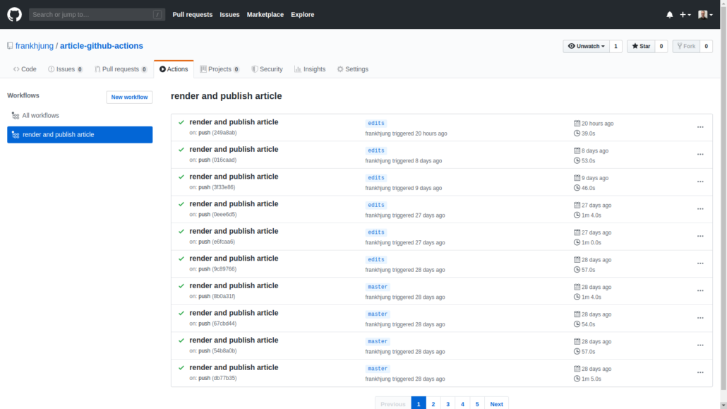GitHub Actions First Impressions – Marlo
